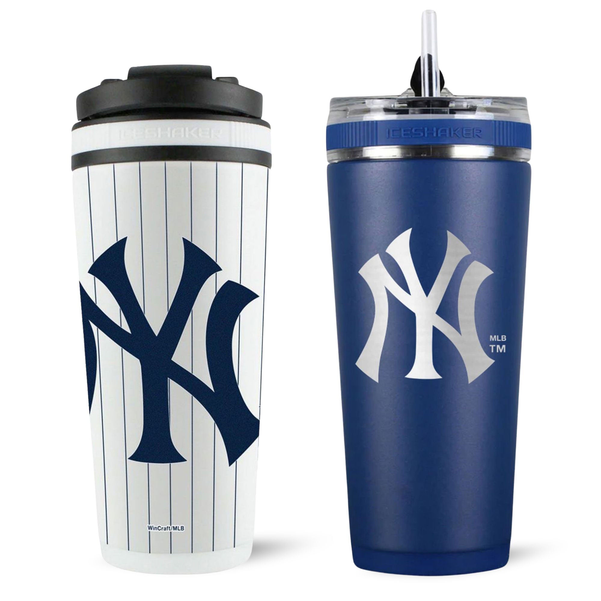 New York Yankees 4D Shaker & Flex Bottle Bundle | Ice Shaker