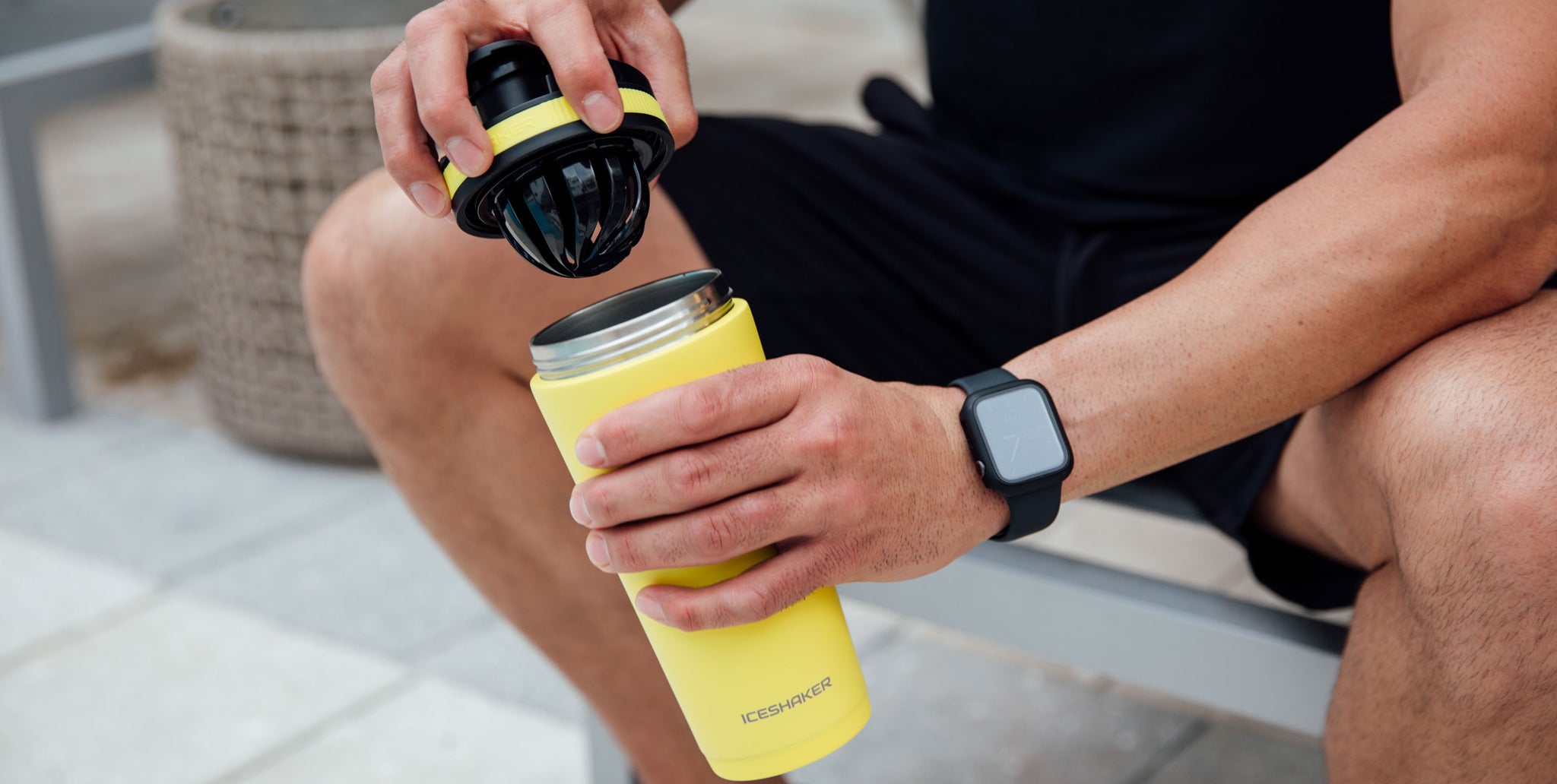 Noise-Free Shaker Bottles, As Seen on Shark Tank | Ice Shaker