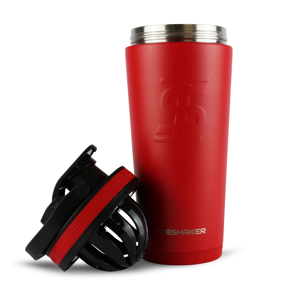 MARVEL Deadpool Stainless Steel Shaker Bottle, Red | Ice Shaker