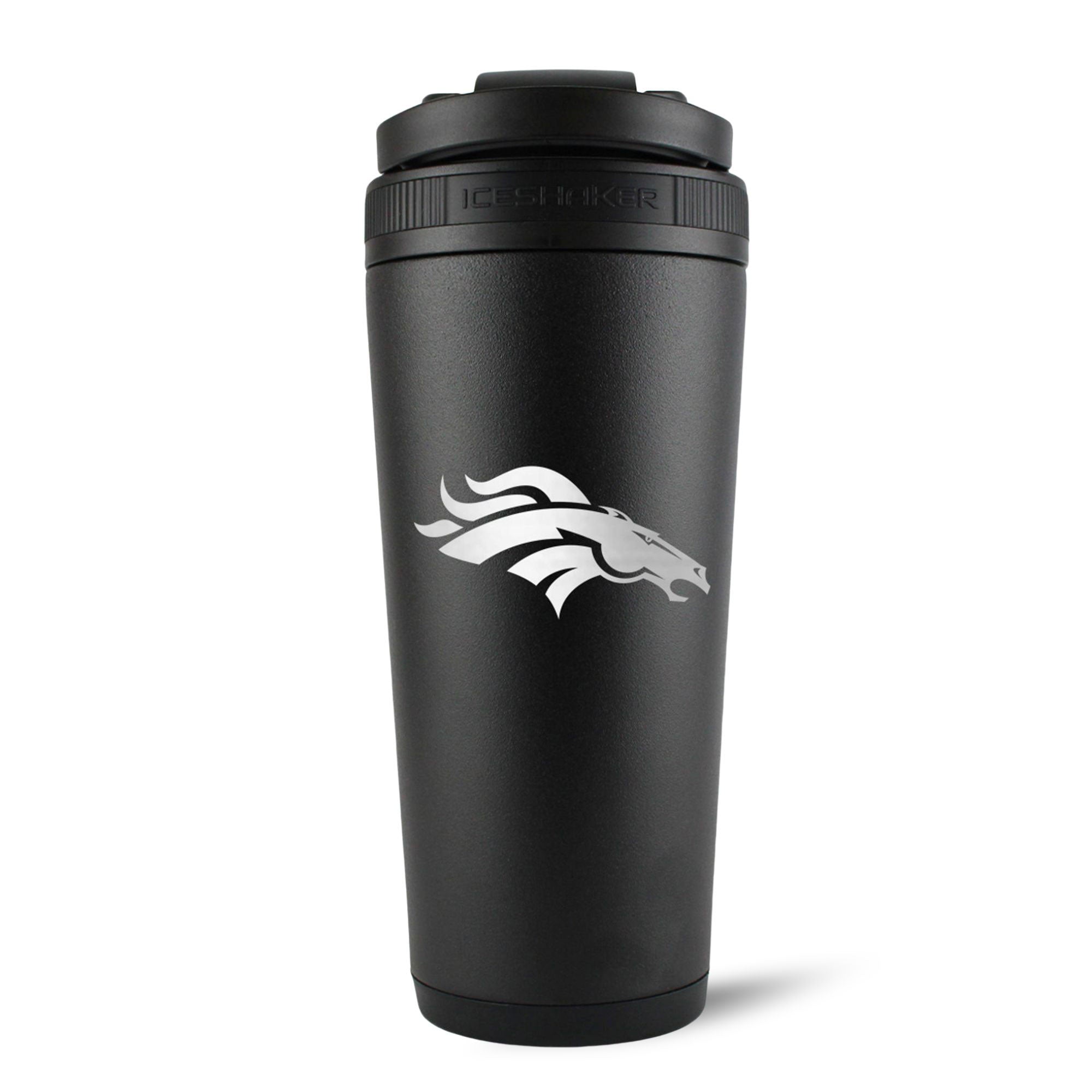 Official NFL Denver Broncos 26oz Insulated Shaker Bottles | Ice Shaker