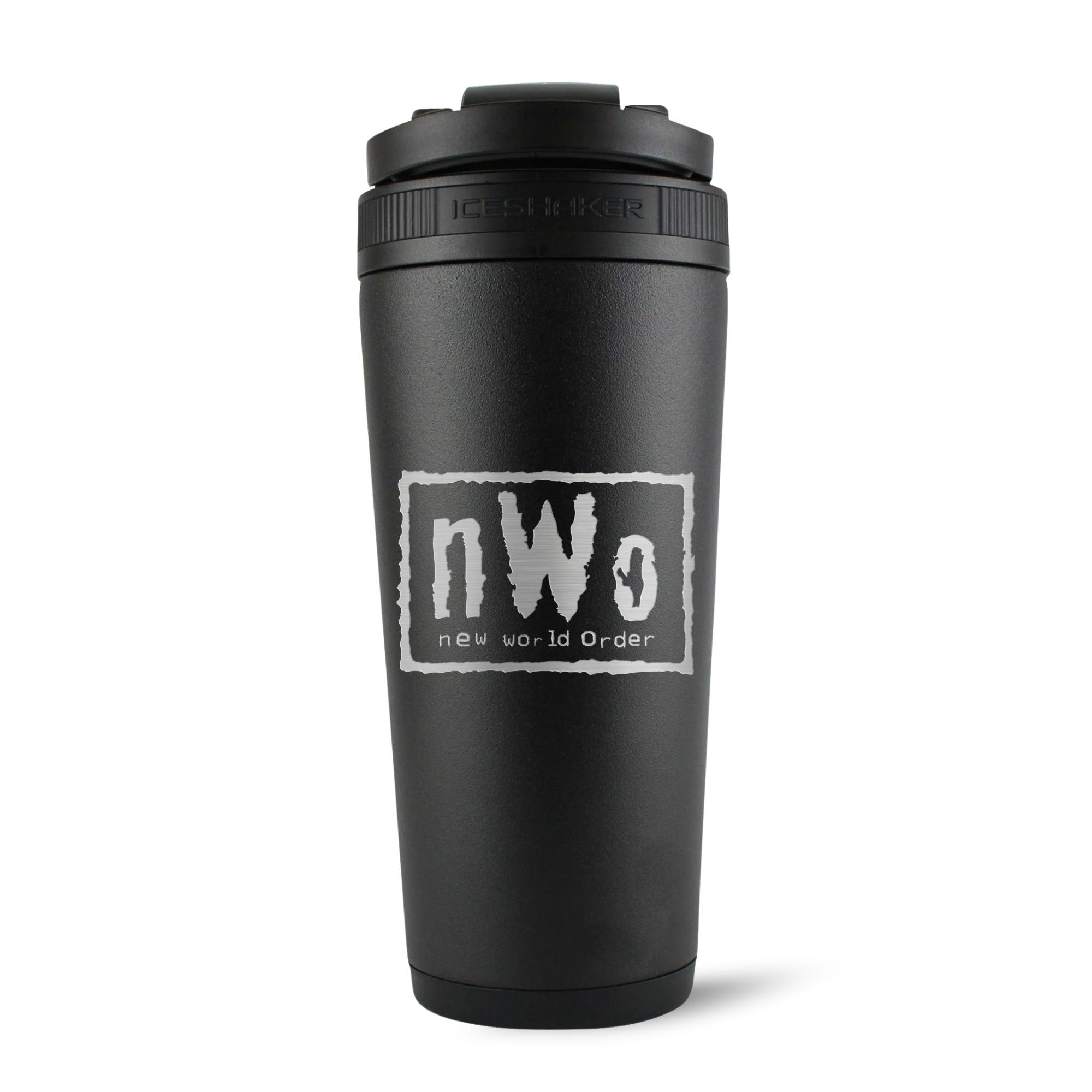 WWE New World Order nWo Black Ice Shaker Water Bottle | Ice Shaker