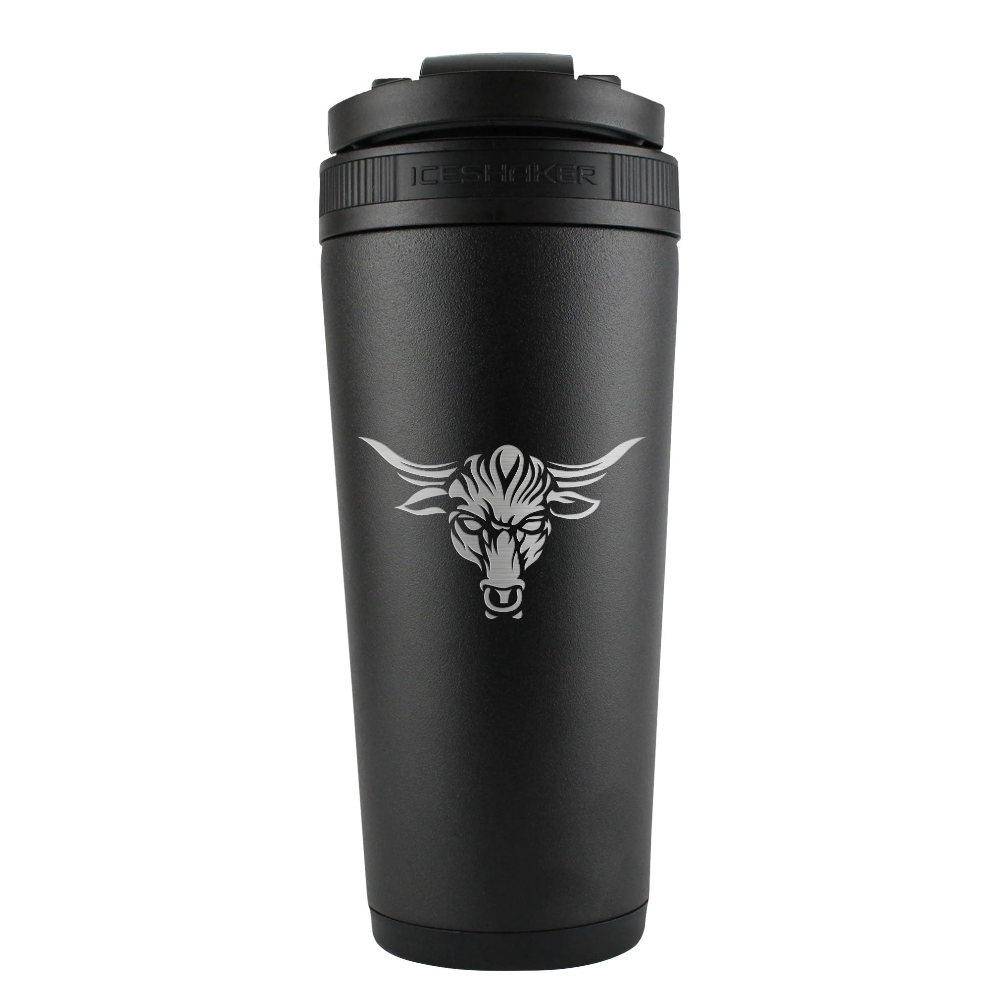 WWE The Rock Stainless Steel Water Bottle - Black | Ice Shaker