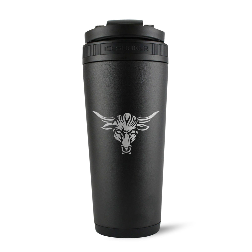 WWE The Rock Stainless Steel Water Bottle - Black | Ice Shaker