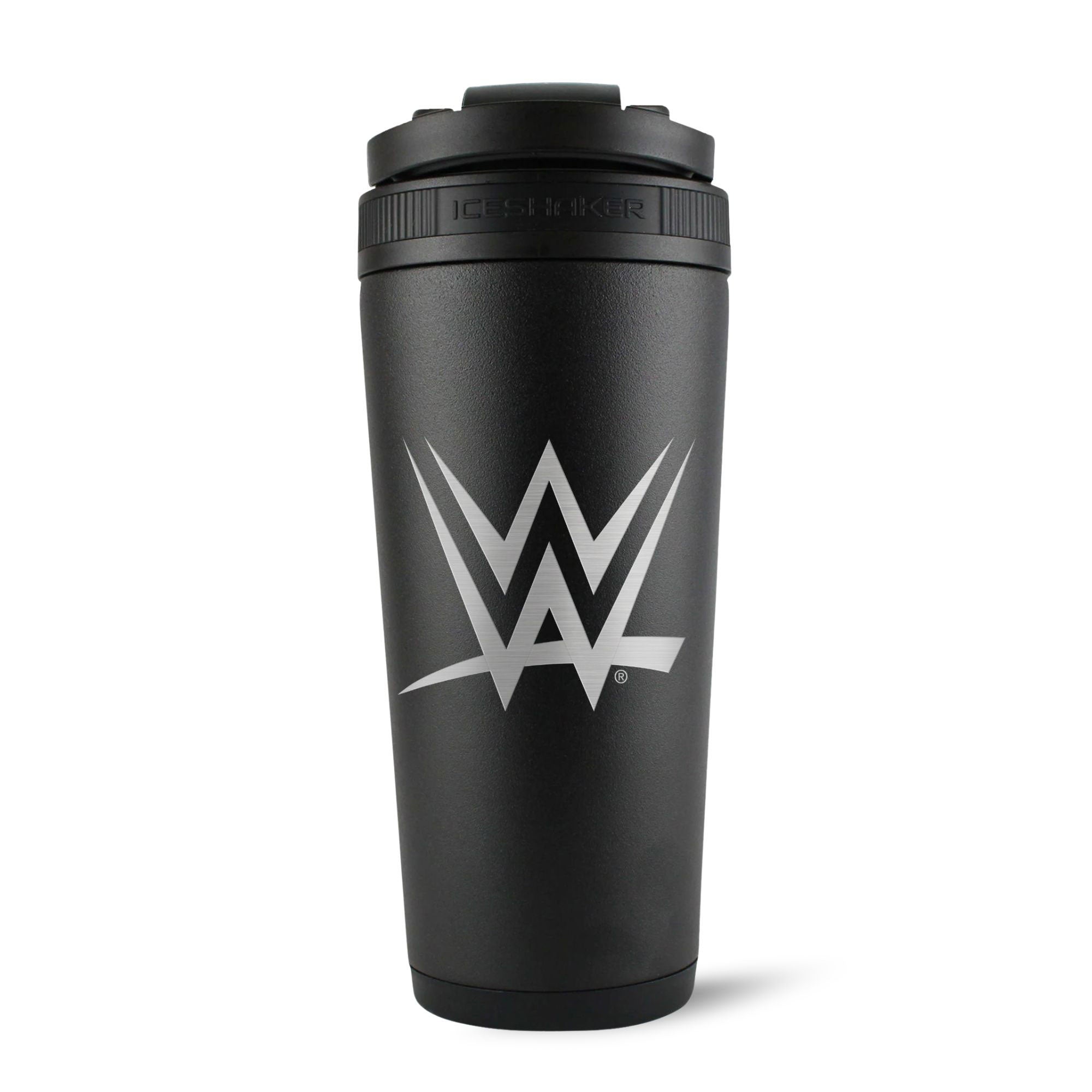 WWE Stainless Steel Water Bottle - Black | Ice Shaker