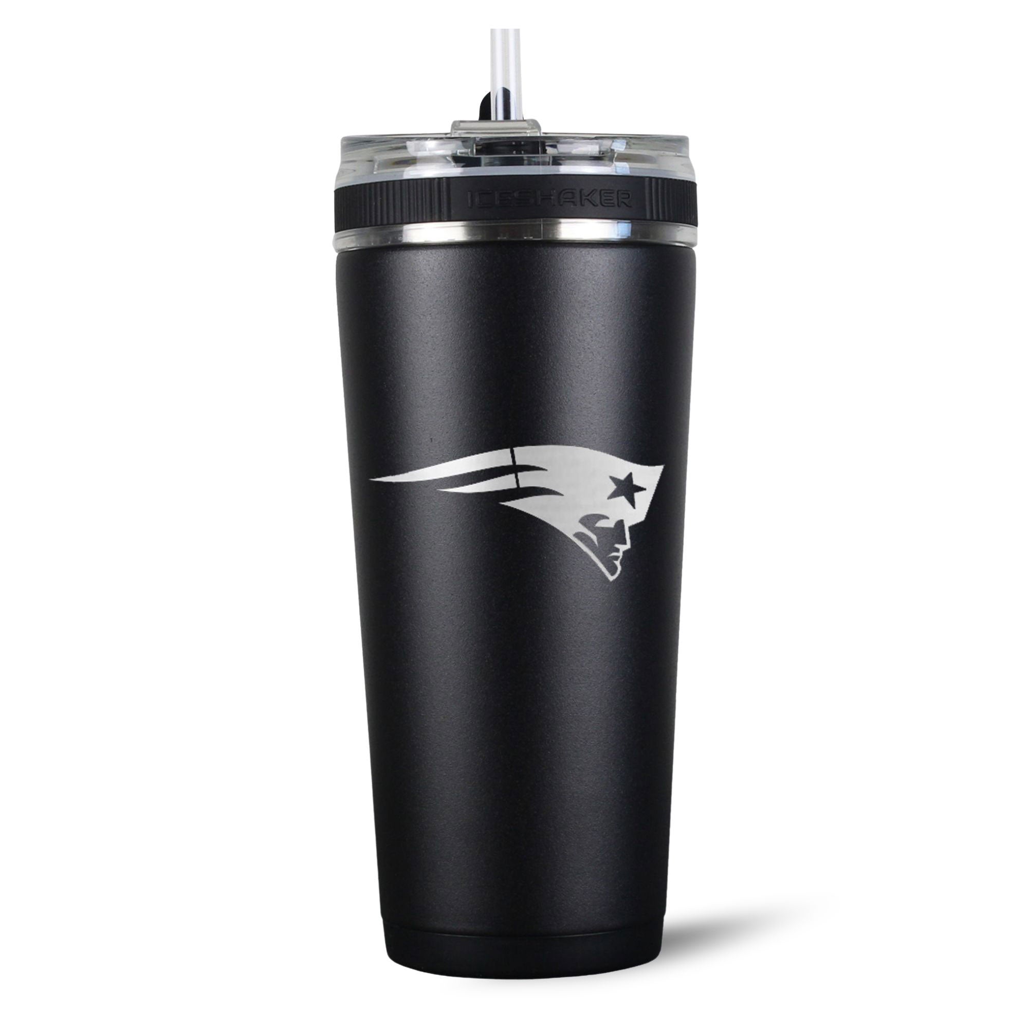 Officially Licensed NFL New England Patriots Flex Bottle | Ice Shaker