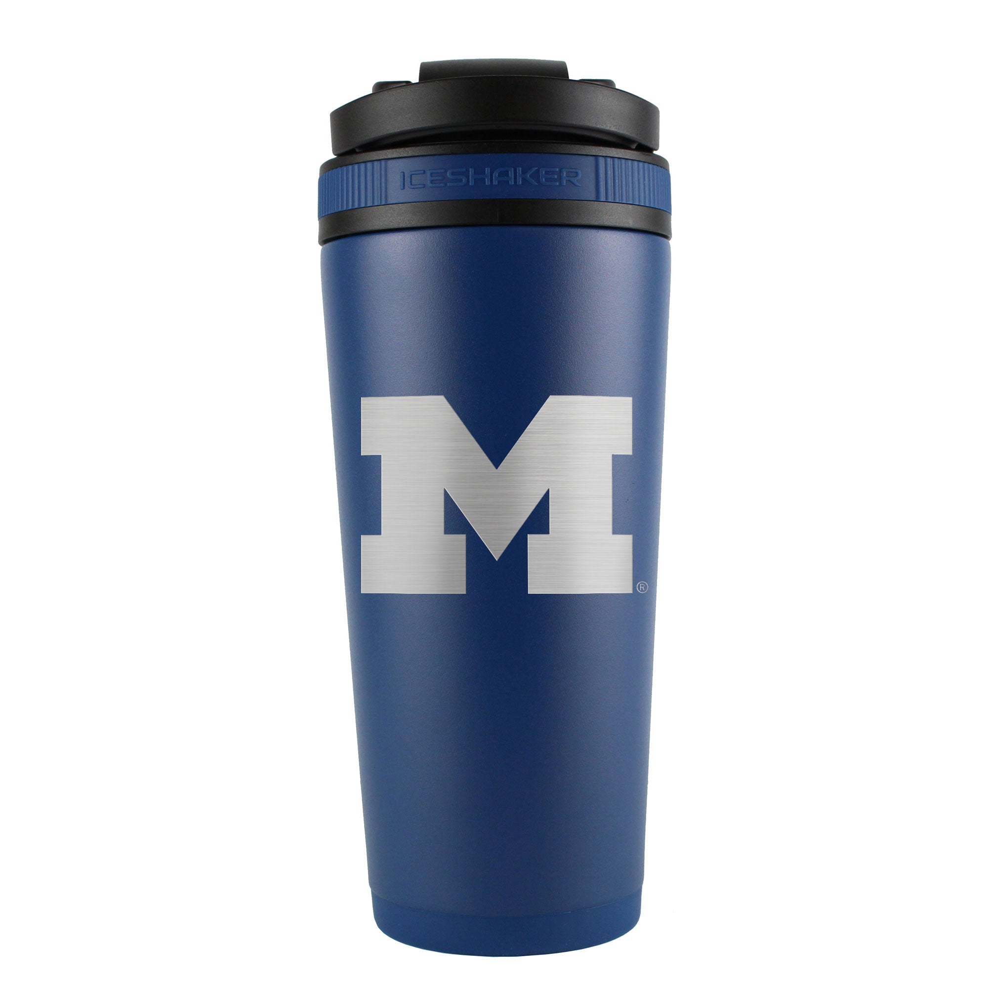 NCAA | University of Michigan 26oz Ice Shaker - Navy | Ice Shaker