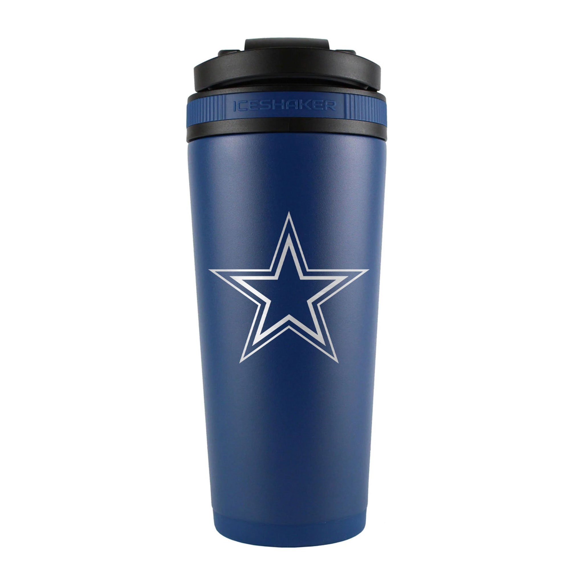 Official NFL Dallas Cowboys Insulated Shaker Bottle - Navy | Ice Shaker