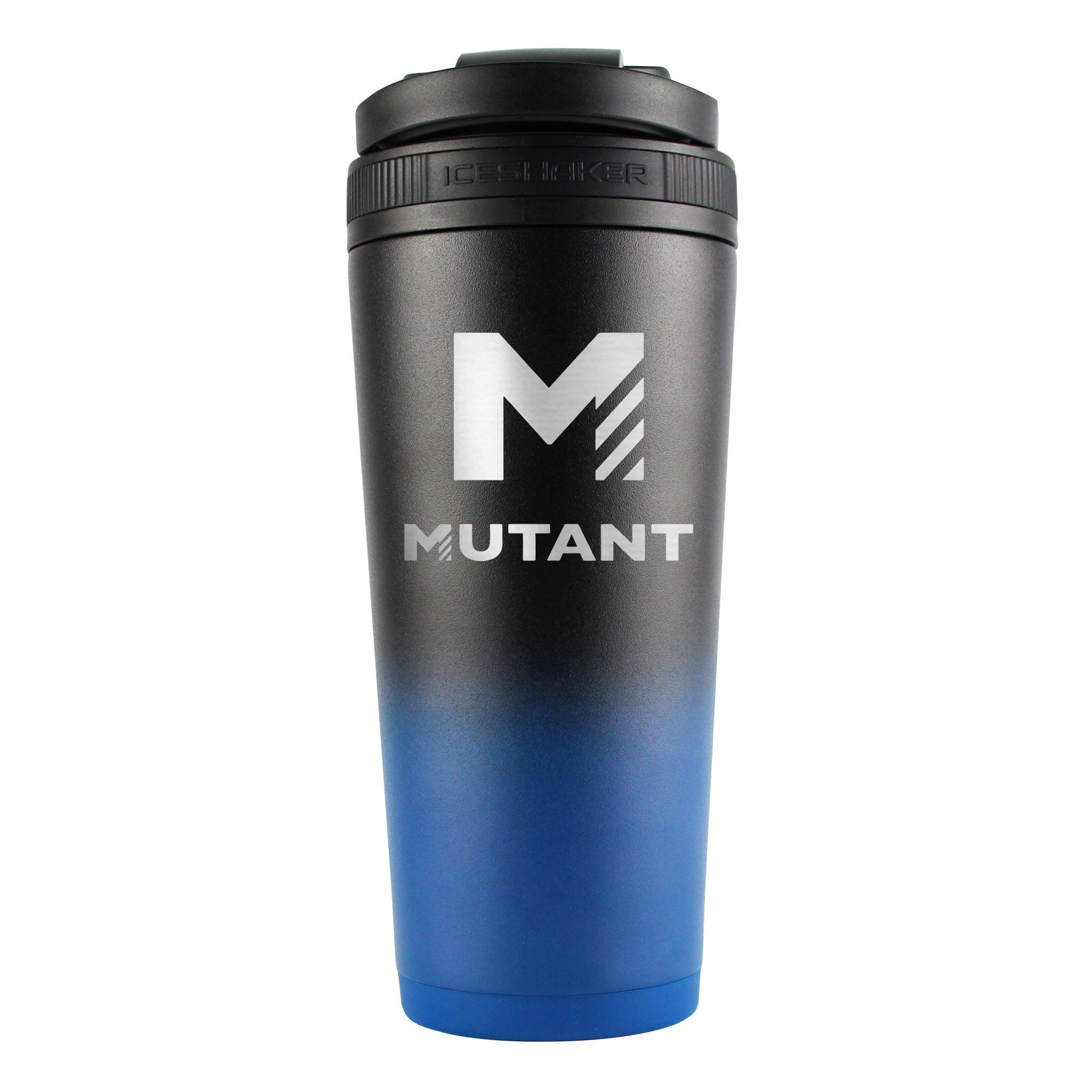 Navy Black Ombre Nick "The Mutant" Walker Custom Shaker Bottle | Ice Shaker