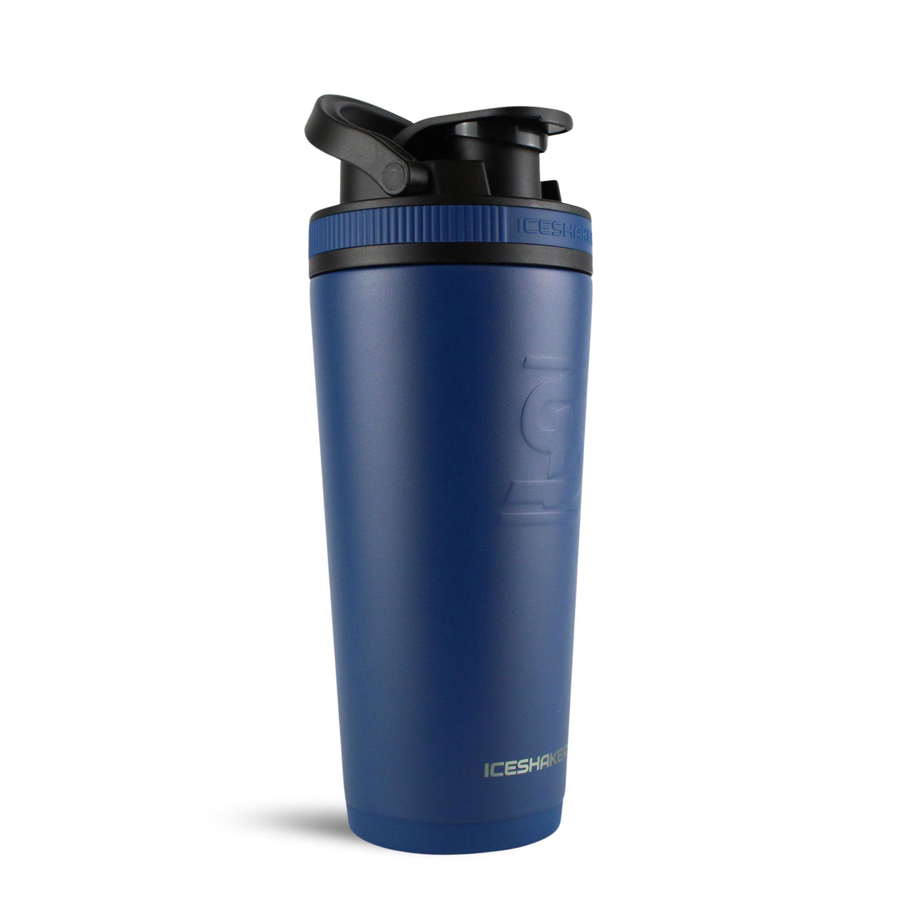 Navy 26oz Stainless Steel Protein Shaker Bottle | Ice Shaker