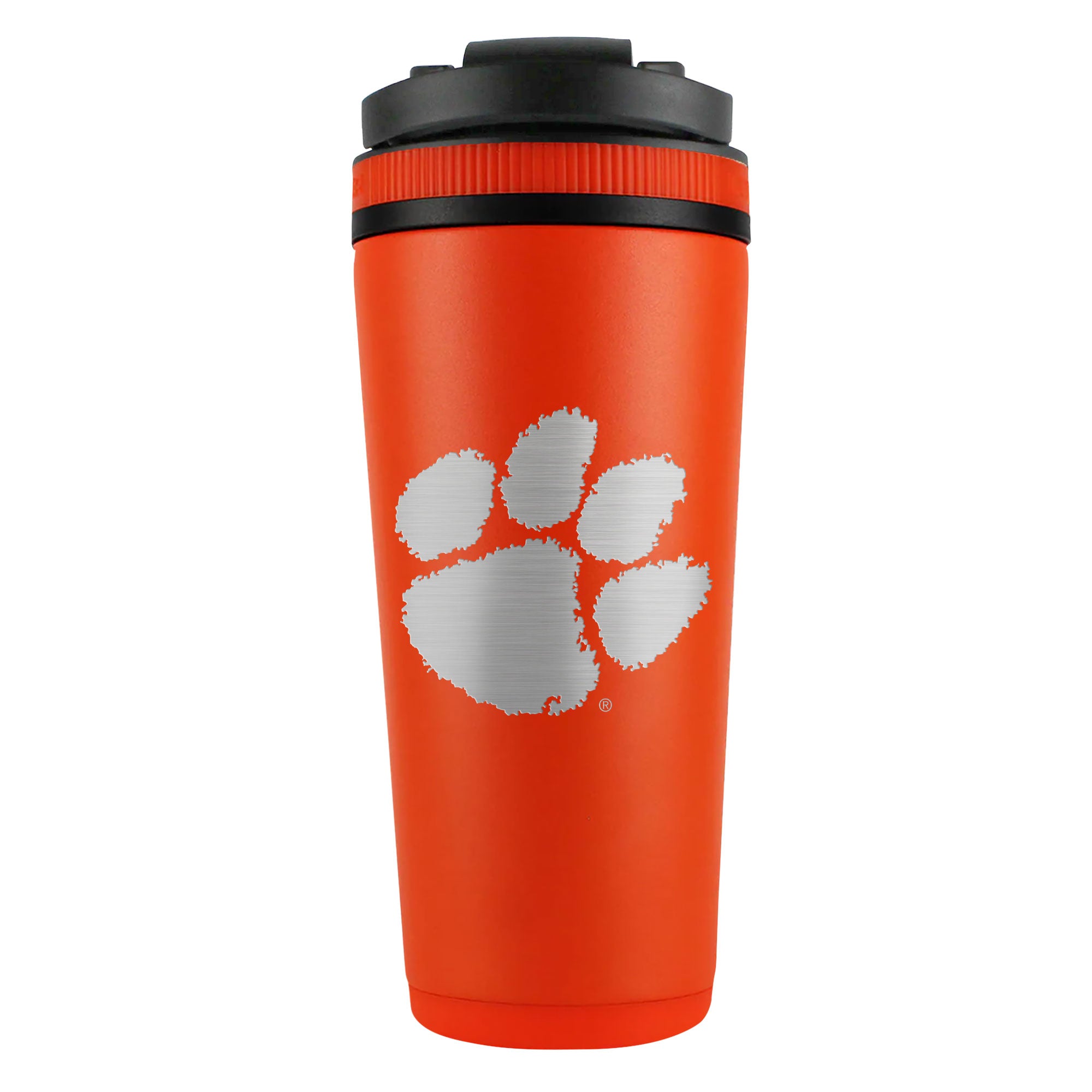 NCAA | Clemson University Insulated Shaker Bottle - Orange | Ice Shaker