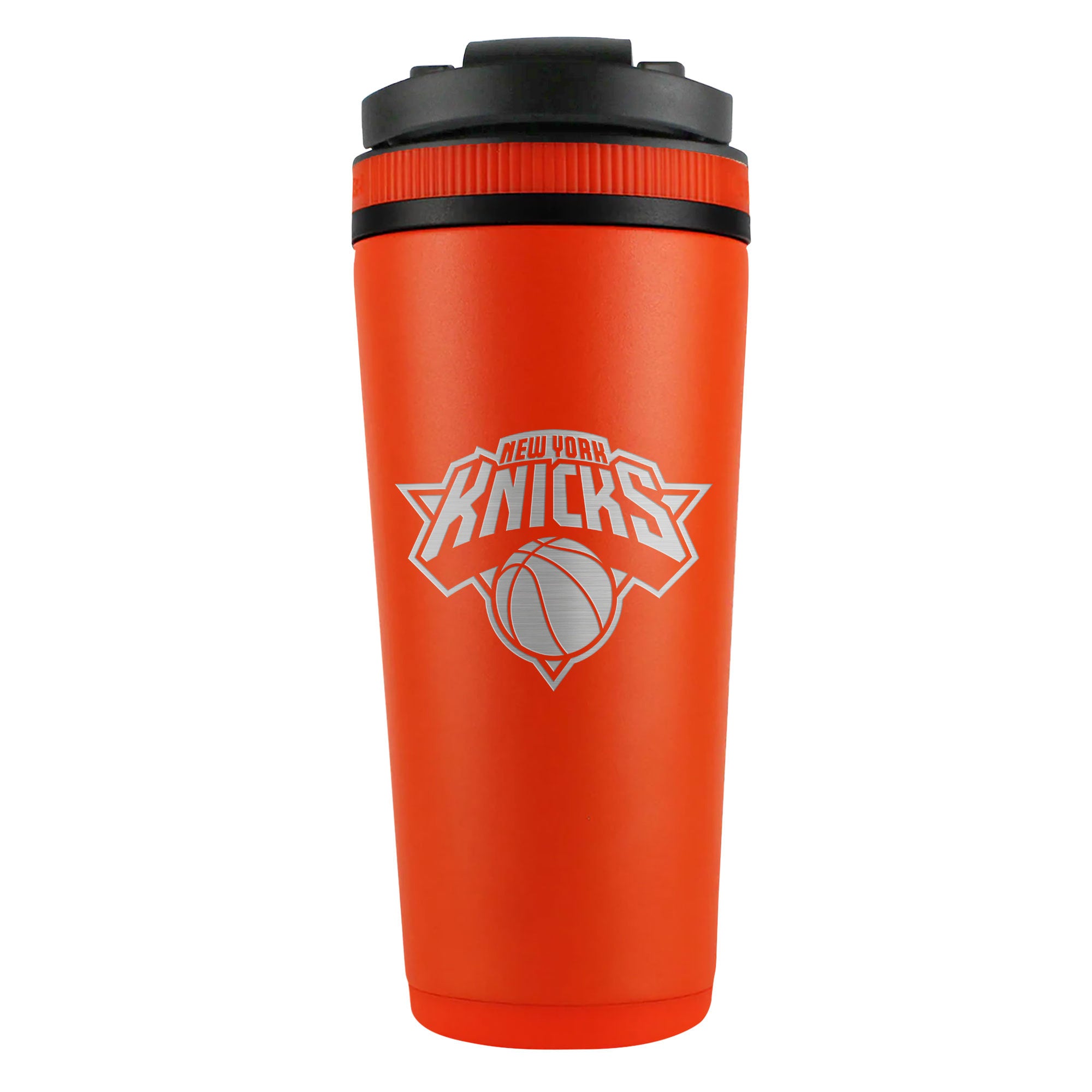 NBA Official New York Knicks 26oz Ice Shaker - Orange | Ice Shaker