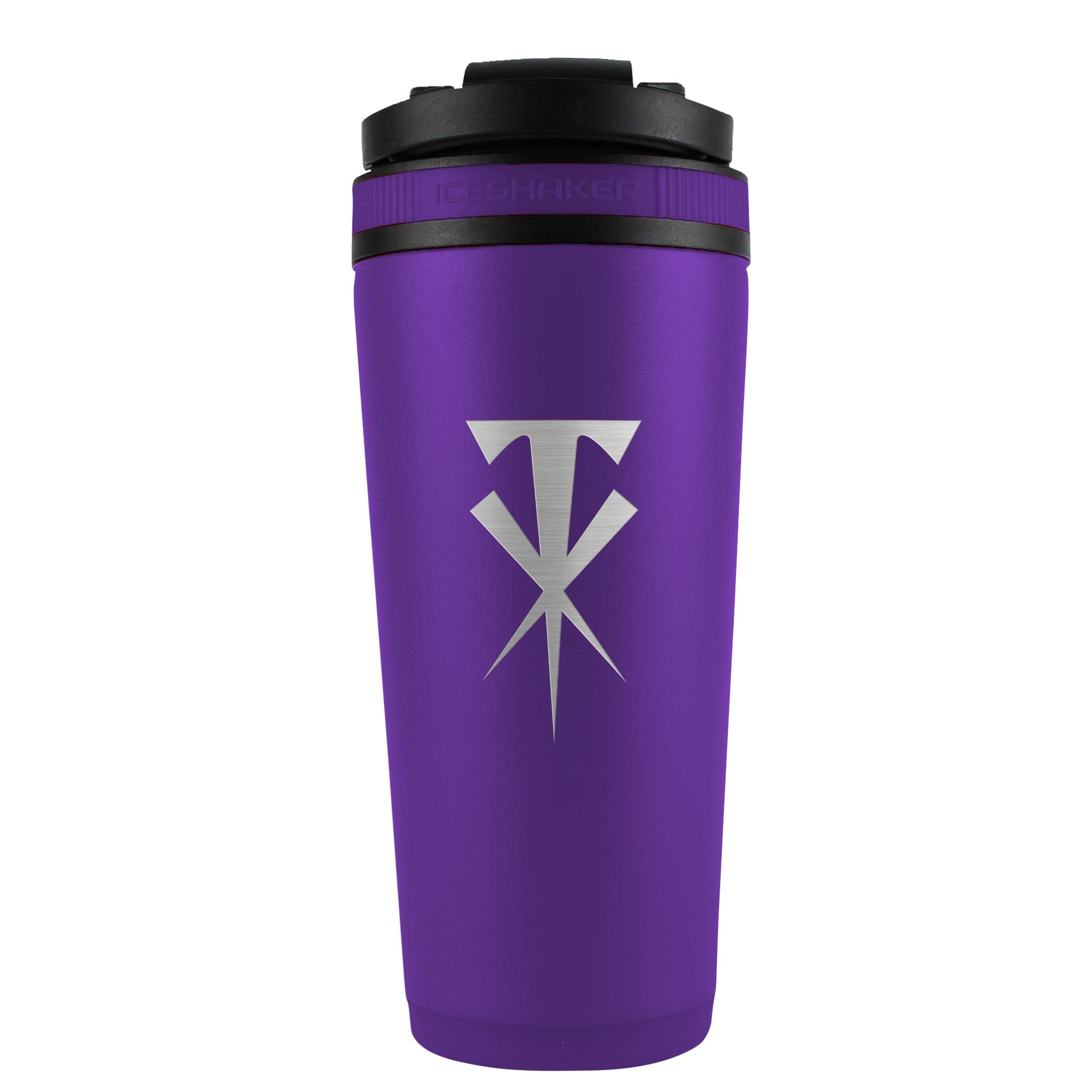 WWE The Undertaker Stainless Steel Water Bottle - Purple | Ice Shaker