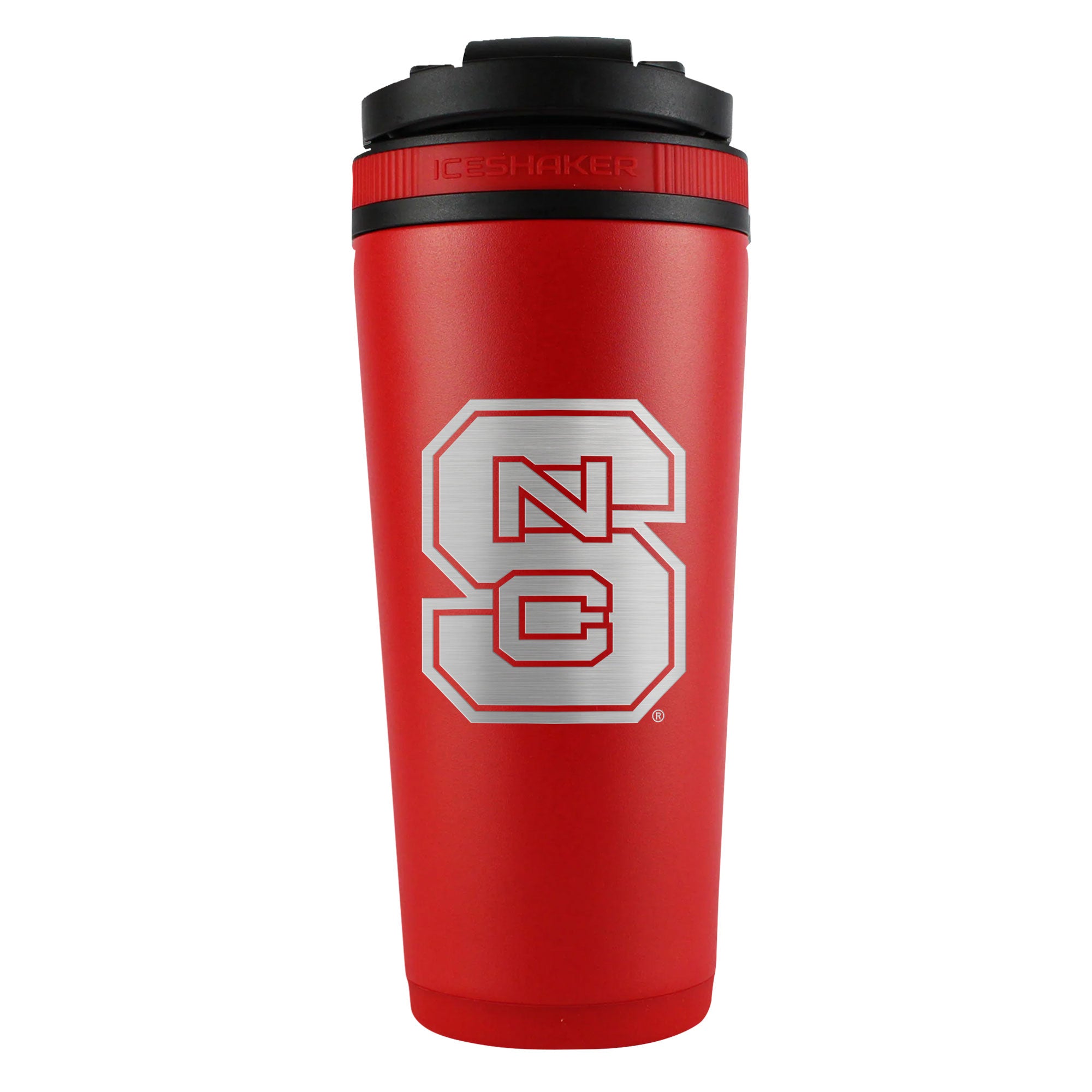 NCAA | N. Carolina State University Shaker Bottle - Red | Ice Shaker