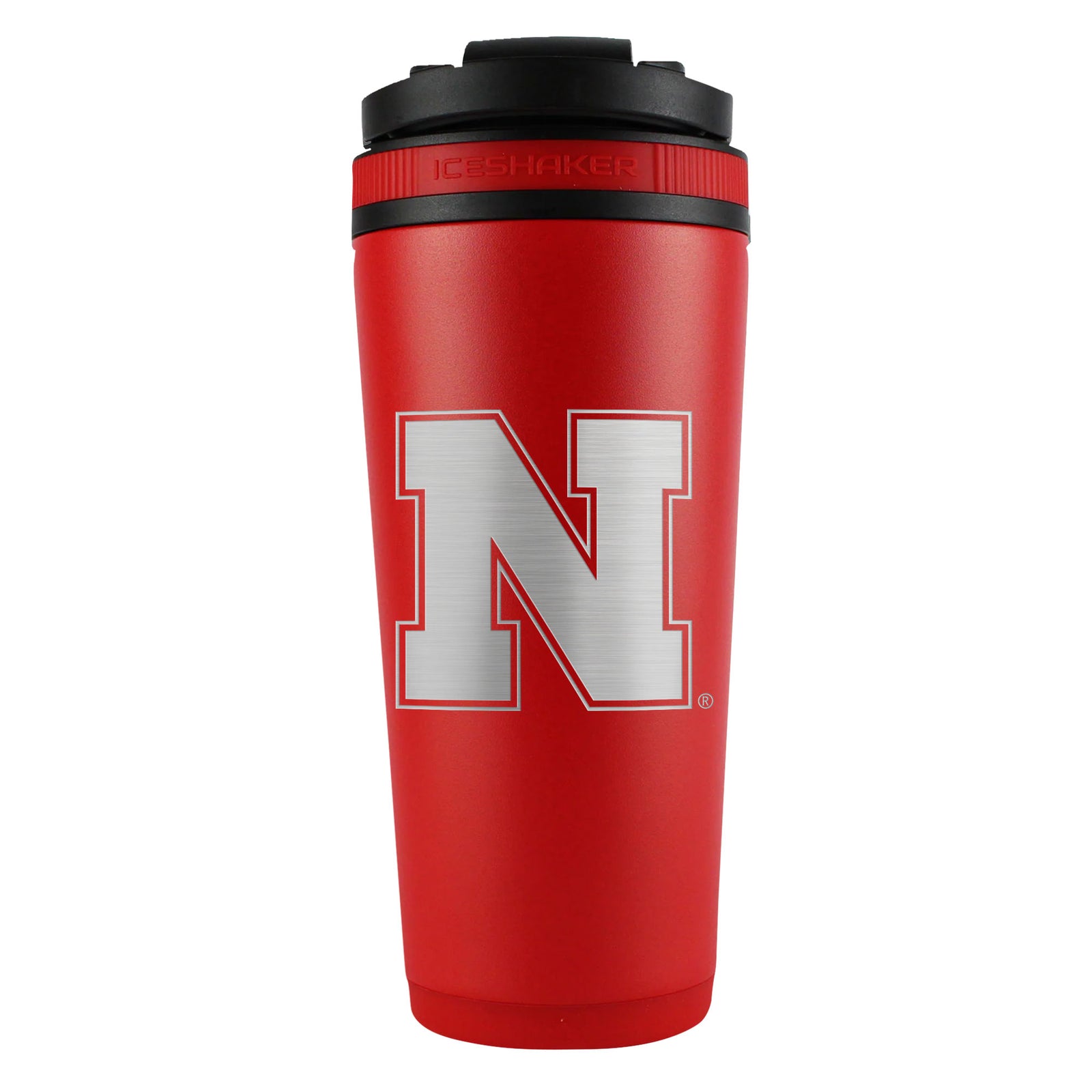 NCAA | University of Nebraska Insulated Shaker Bottles - Red | Ice Shaker