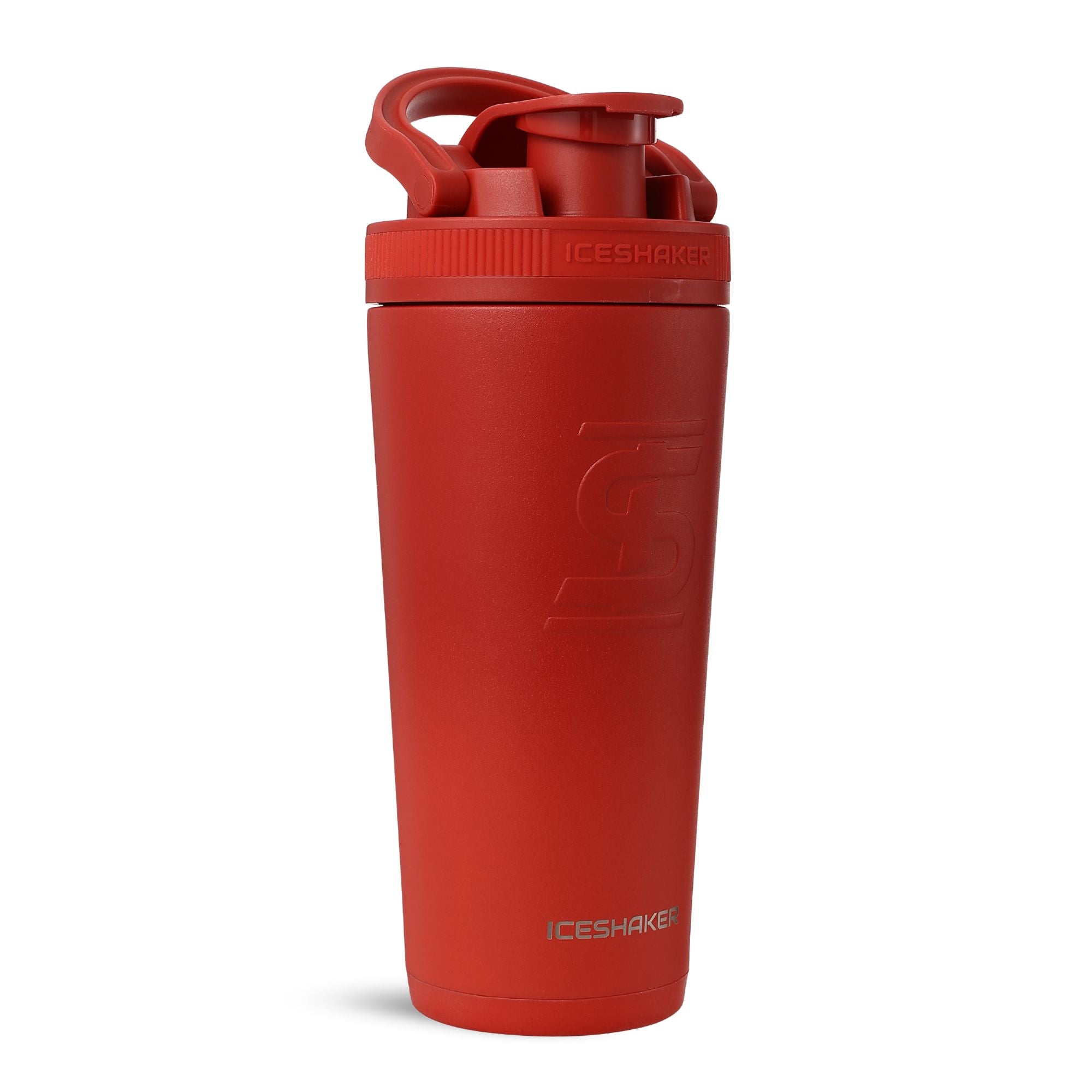 Red Color Rush Stainless Steel Shaker Bottle | Ice Shaker