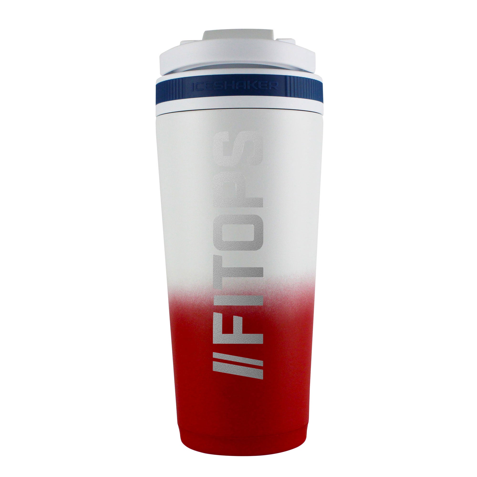 FITOPS USA 26oz Insualted Shaker Bottle | Ice Shaker