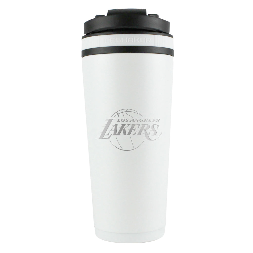 NBA Official LA Lakers 26oz Ice Shaker - White | Ice Shaker