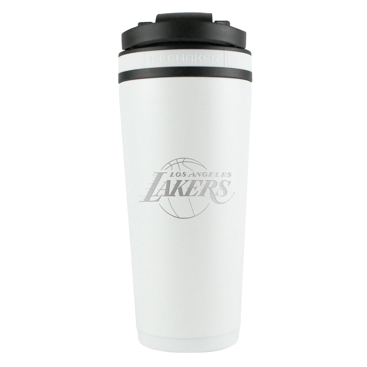 NBA Official LA Lakers 26oz Ice Shaker - White | Ice Shaker