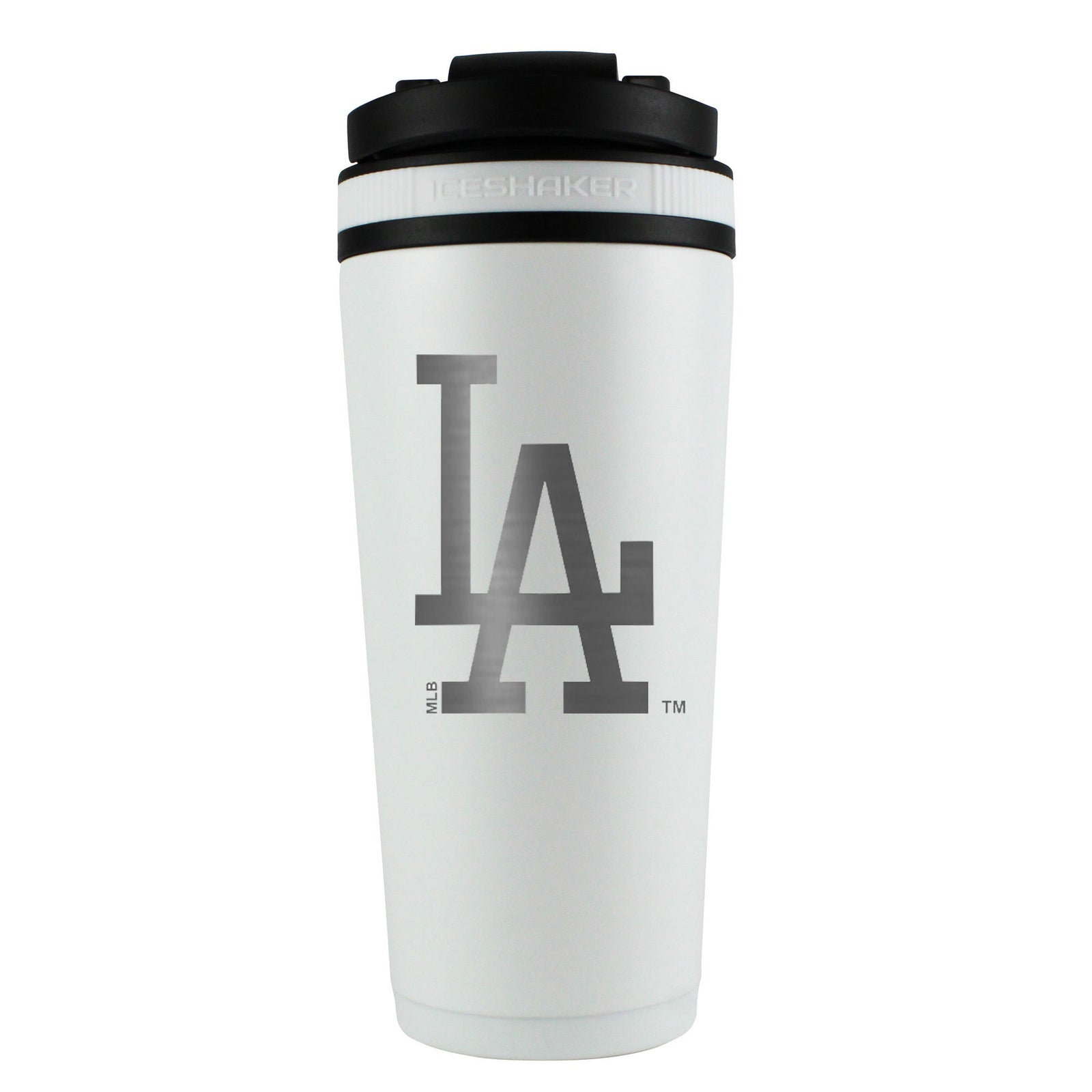 Official LA Dodgers Classic Logo White Insulated Bottle | Ice Shaker