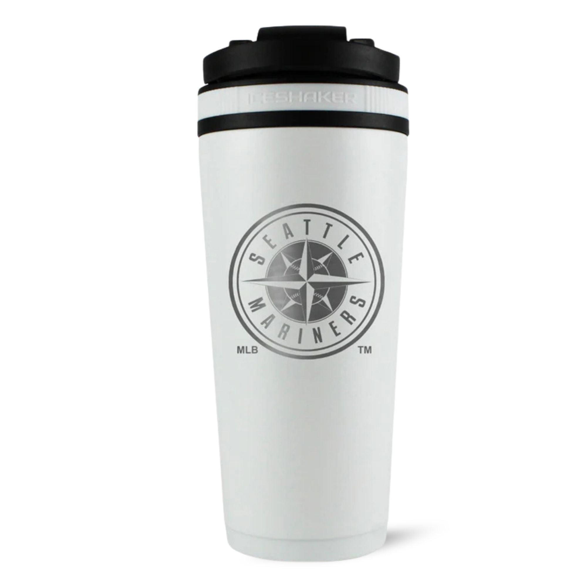 Official MLB Seattle Mariners Insulated Bottle - Black | Ice Shaker