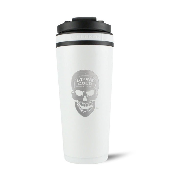 WWE Stone Cold Steve Austin Water Bottle - White | Ice Shaker
