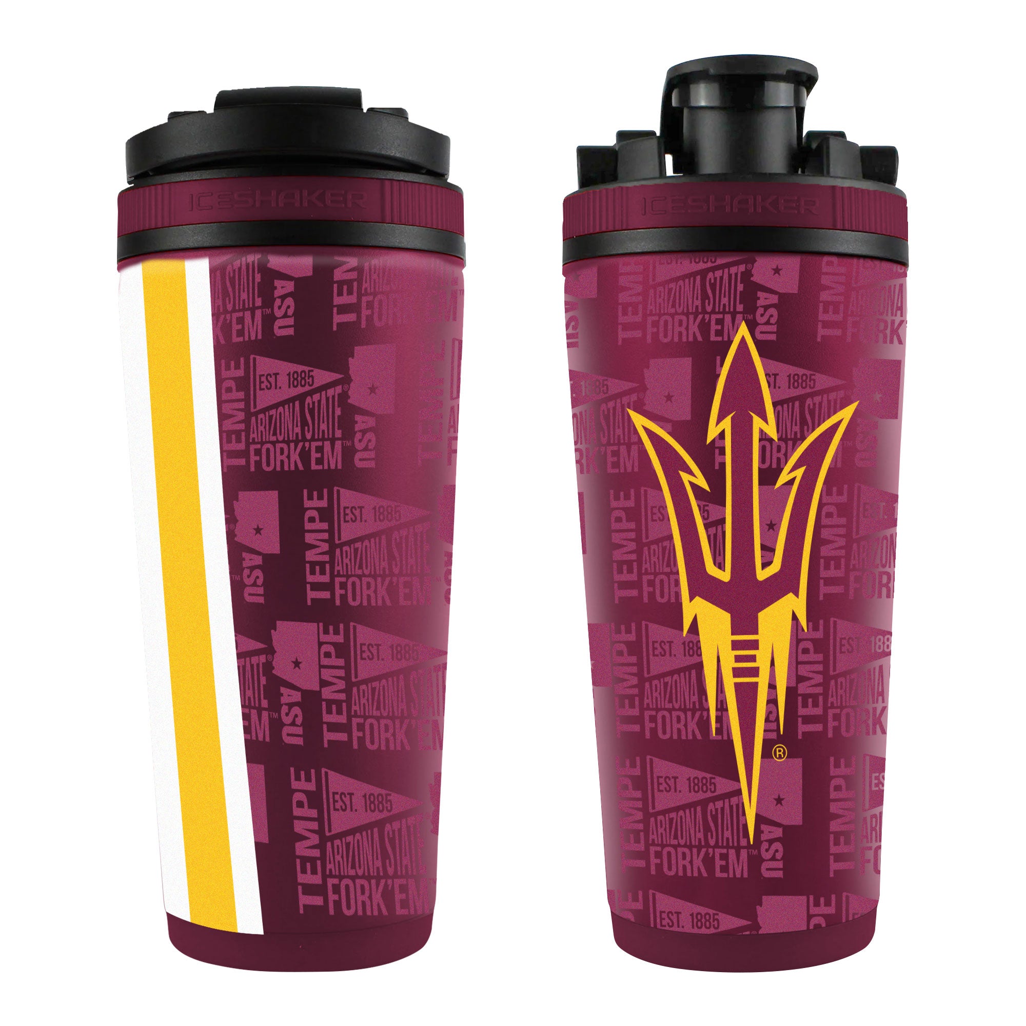 Official Arizona State Sun Devils 4D Insulated Shaker Bottle