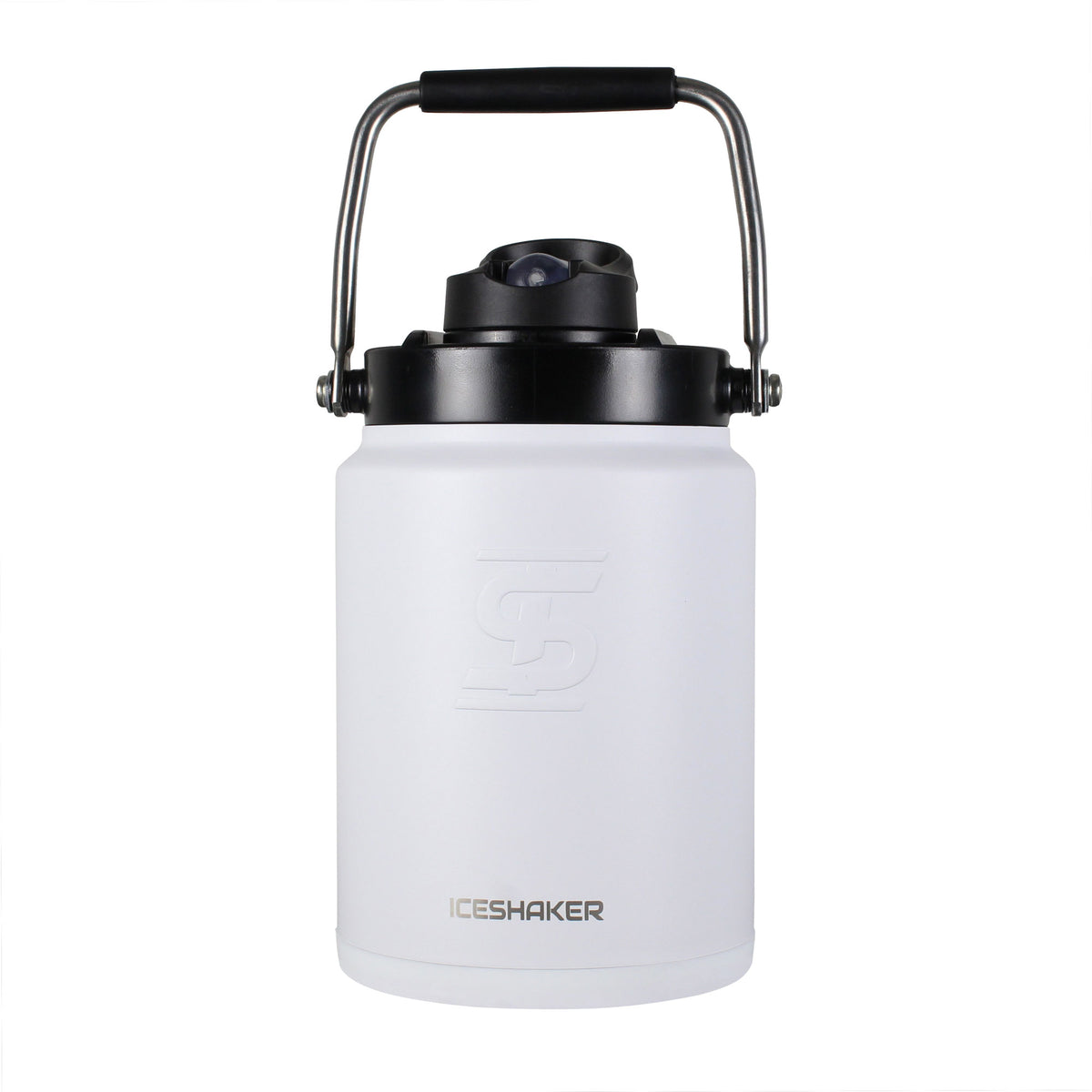 Half Gallon Jug with Silicone Base - White