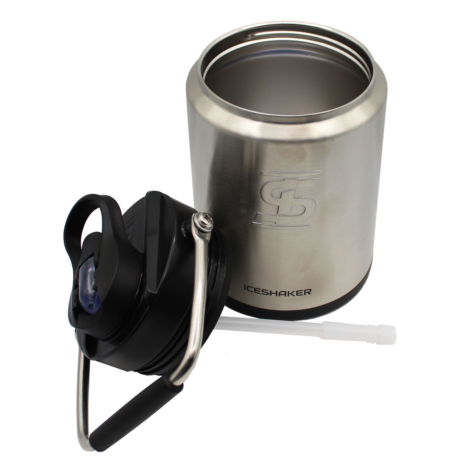 Half Gallon Jug with Silicone Base - Stainless Steel