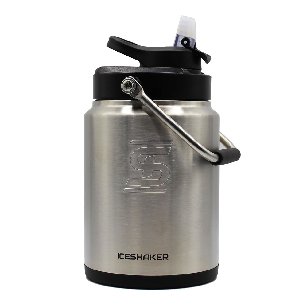 Half Gallon Jug with Silicone Base - Stainless Steel