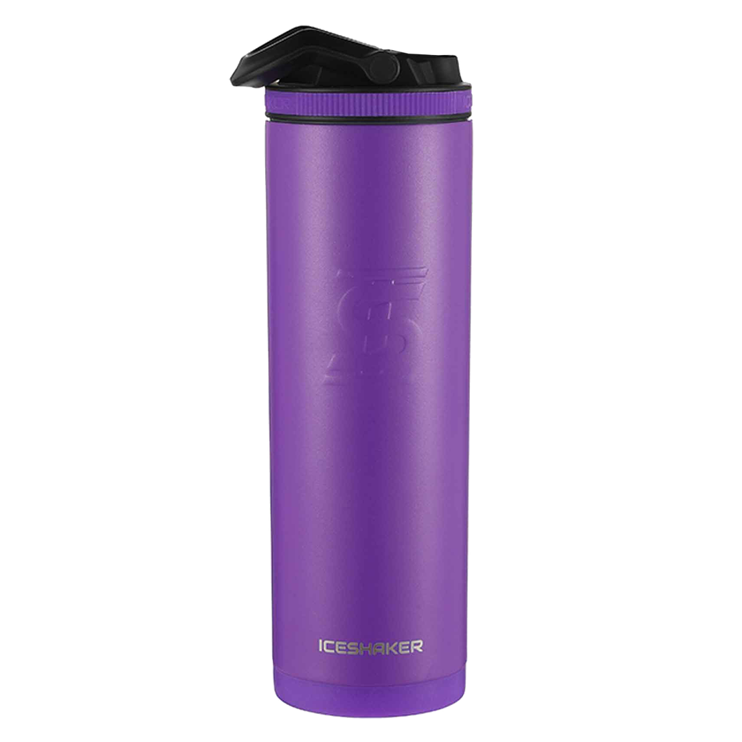 The Custom Shop - Insulated Sport Water Bottle: Purple | Ice Shaker