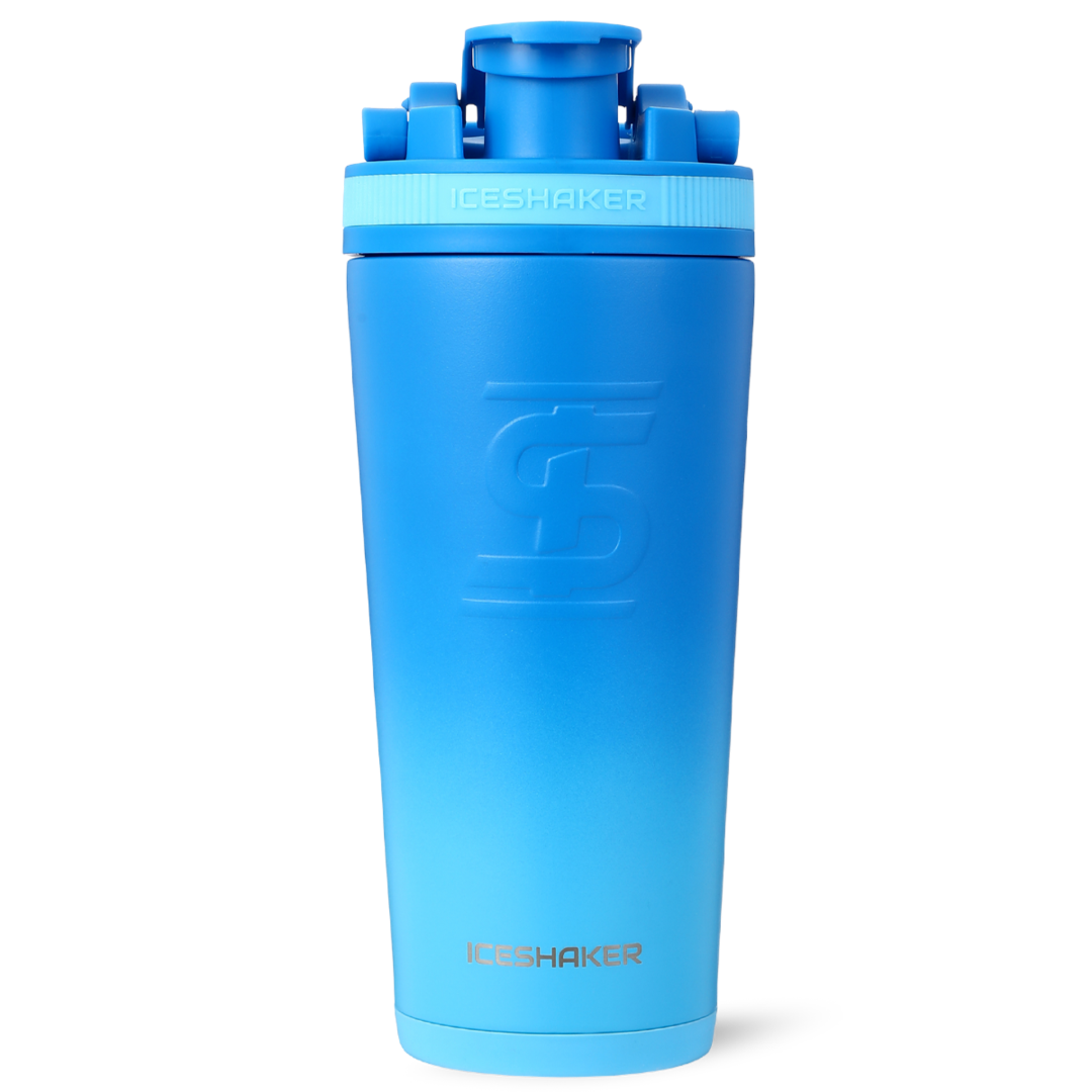 Custom Color Rush Blue Shaker Bottle | Ice Shaker