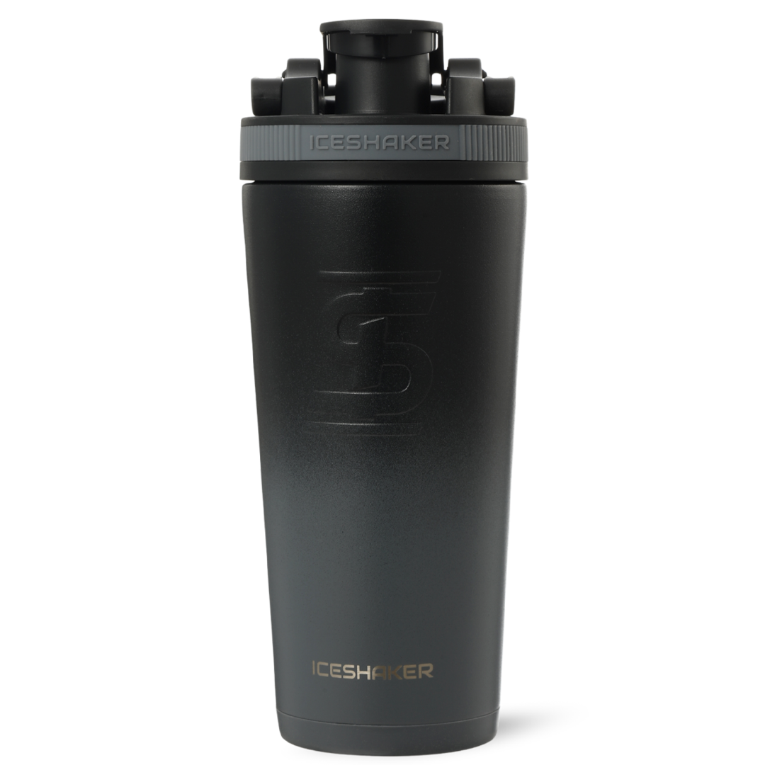 Custom Color Rush Grey Shaker Bottle | Ice Shaker