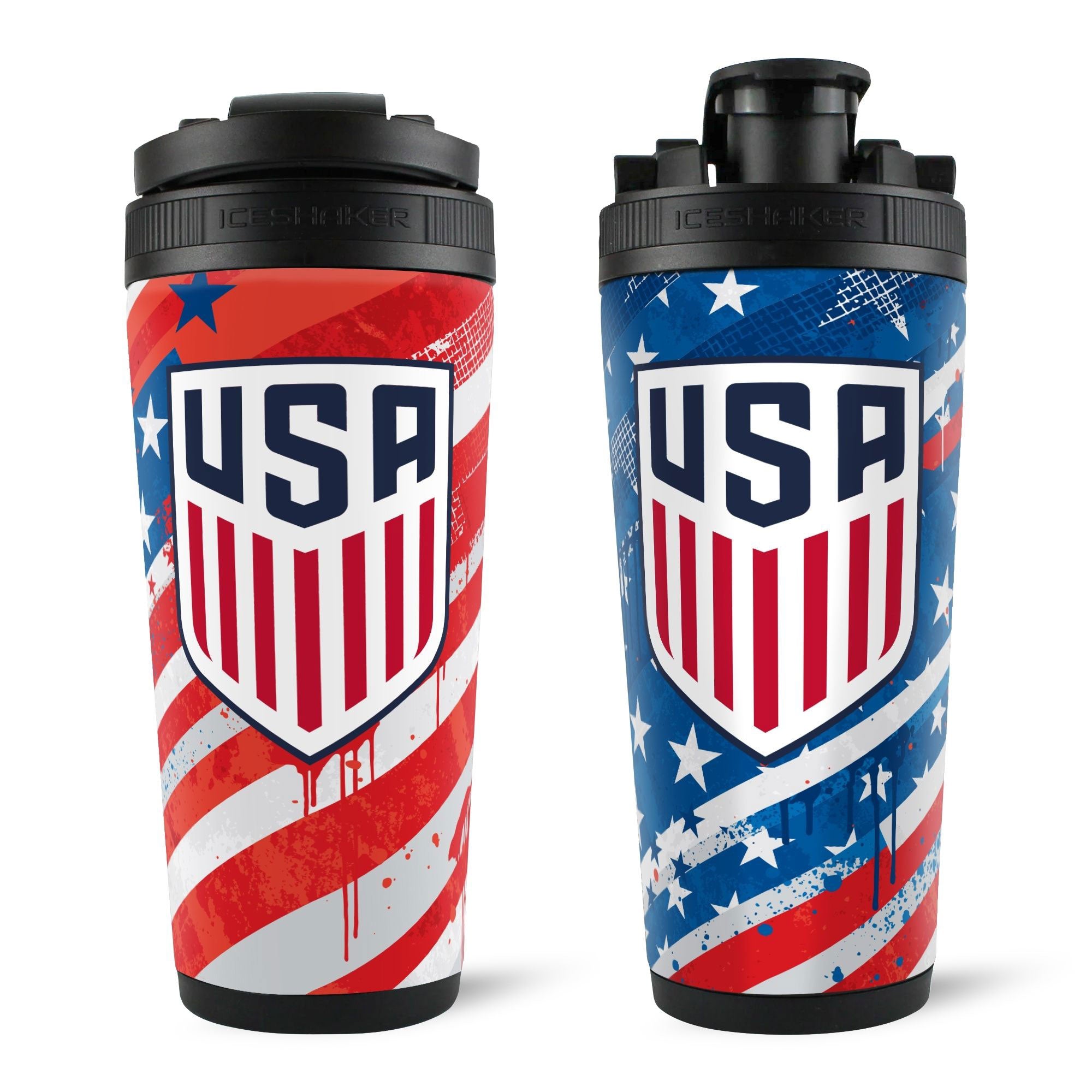 Officially Licensed U.S. Men's Soccer Team Shaker Bottle | Ice Shaker