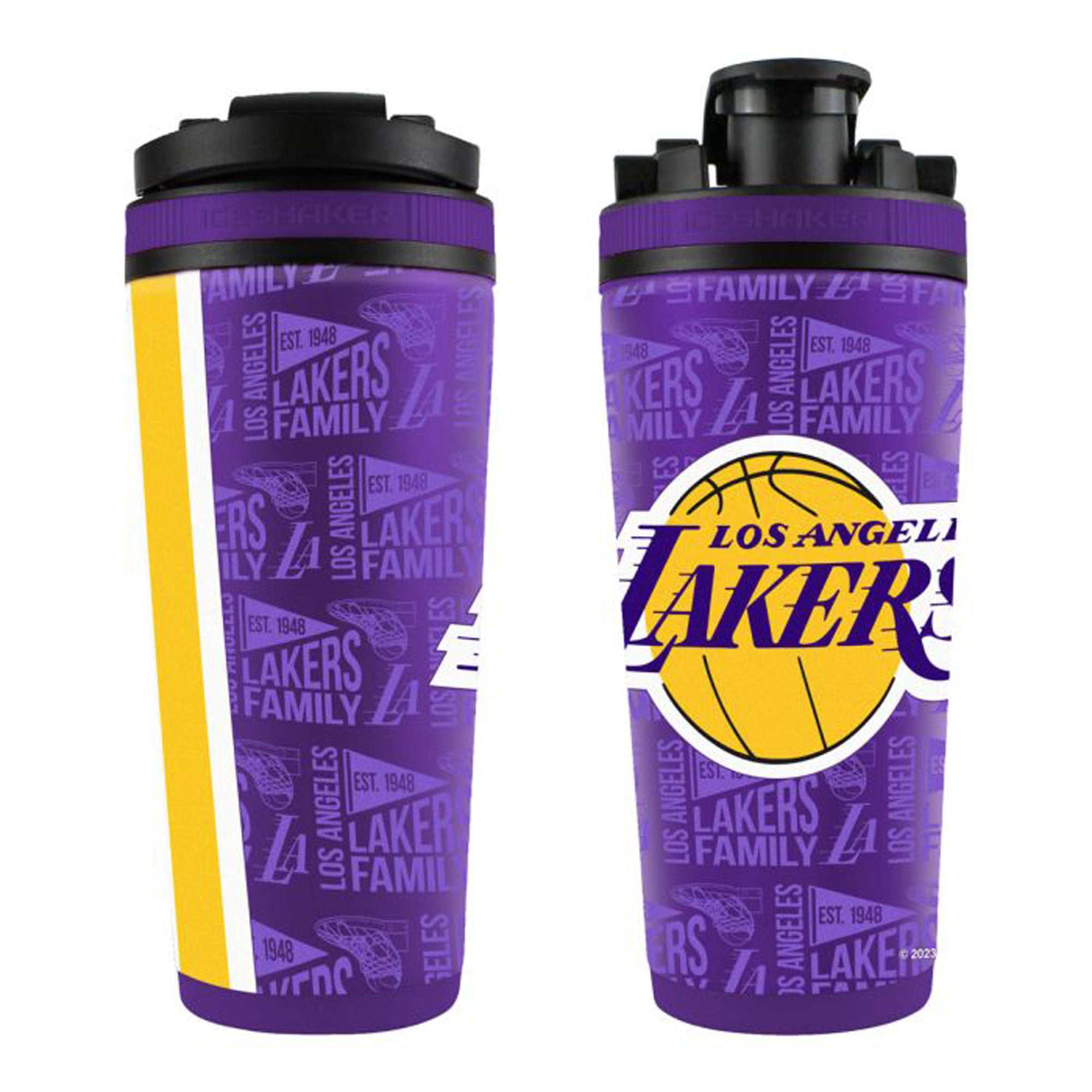 Official NBA Los Angeles Lakers 4D Insulated Bottle | Ice Shaker