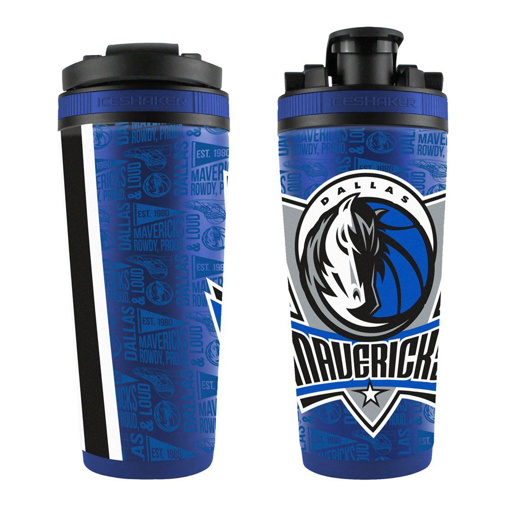 Official NBA Dallas Mavericks 4D Insulated Bottle | Ice Shaker