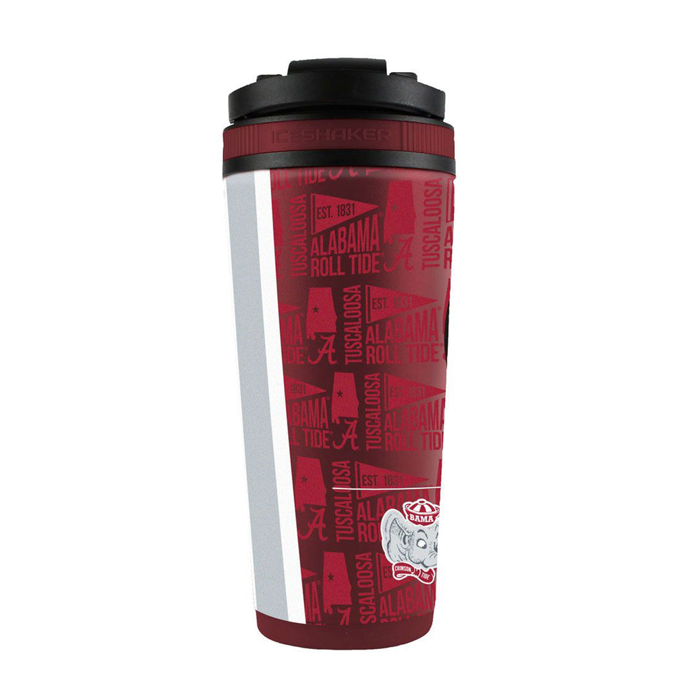 NCAA College Vault: Alabama Crimson Tide 4D Insulated Bottle | Ice Shaker