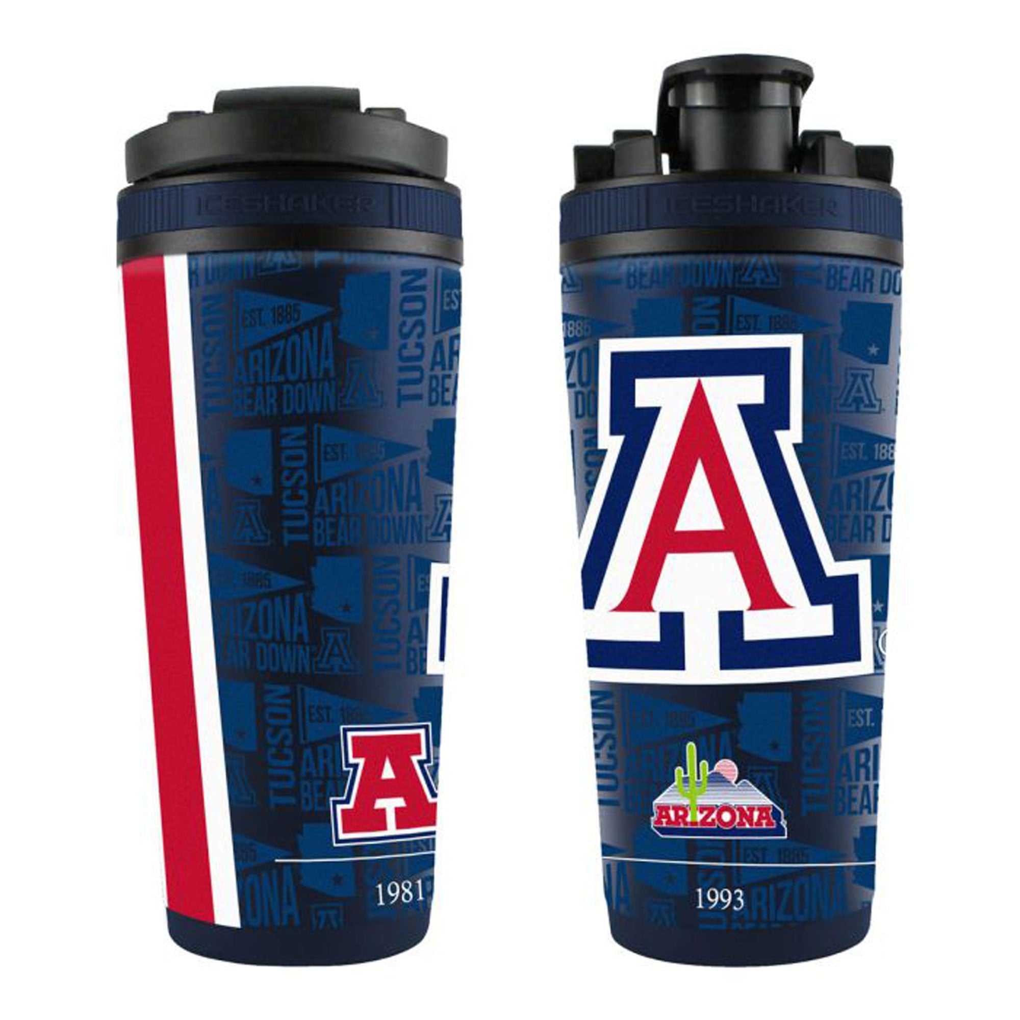 NCAA | University of Arizona Insulated Shaker Bottles | Ice Shaker