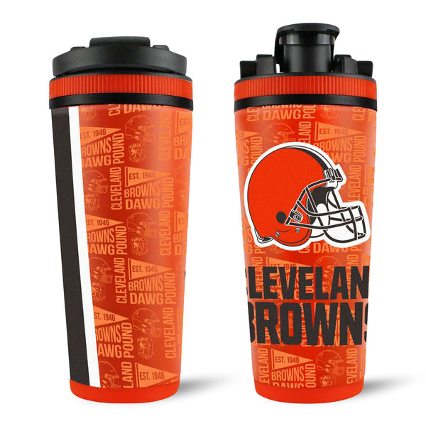Officially Licensed NFL Cleveland Browns 4D Ice Shaker