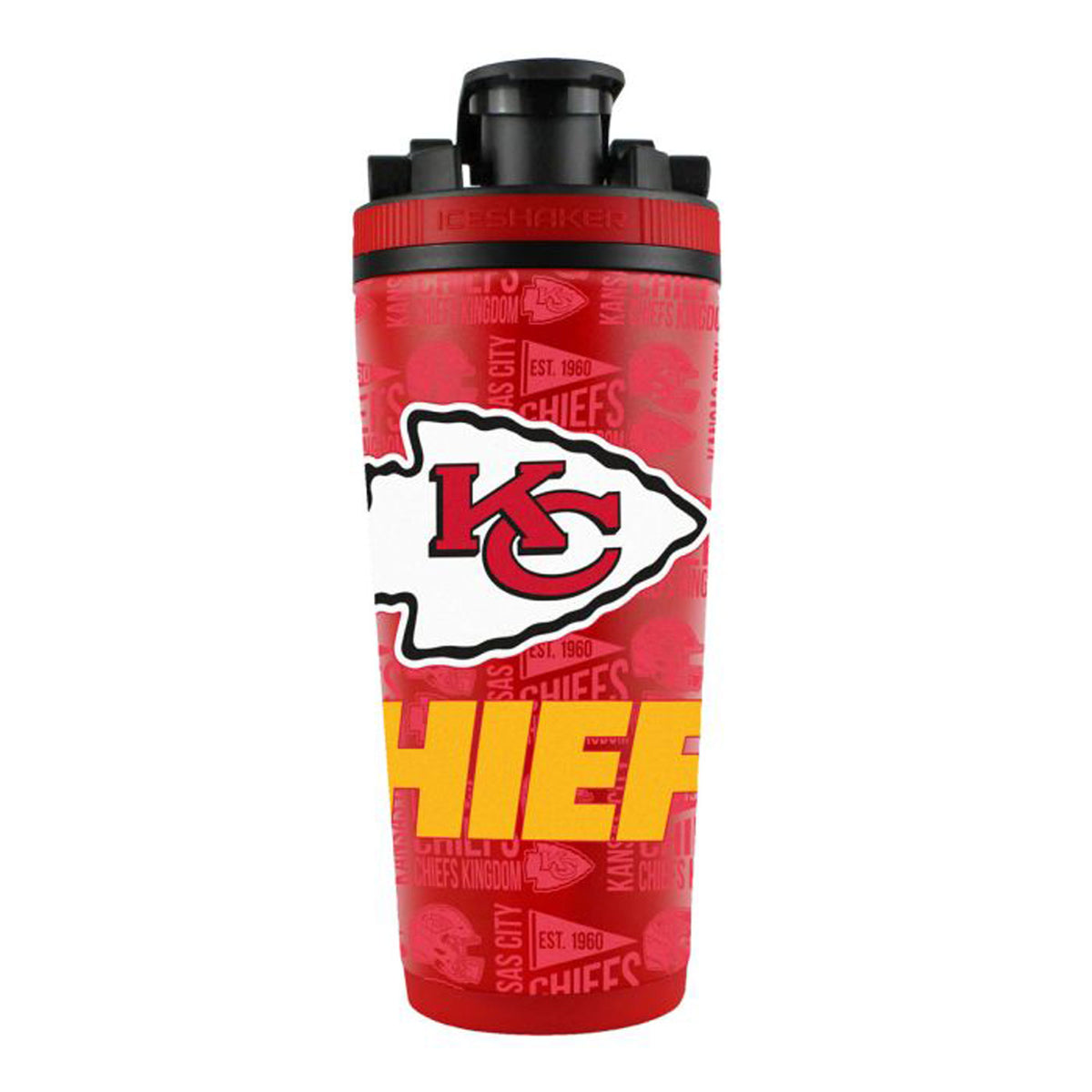 Officially Licensed NFL Kansas City Chiefs 4D Ice Shaker