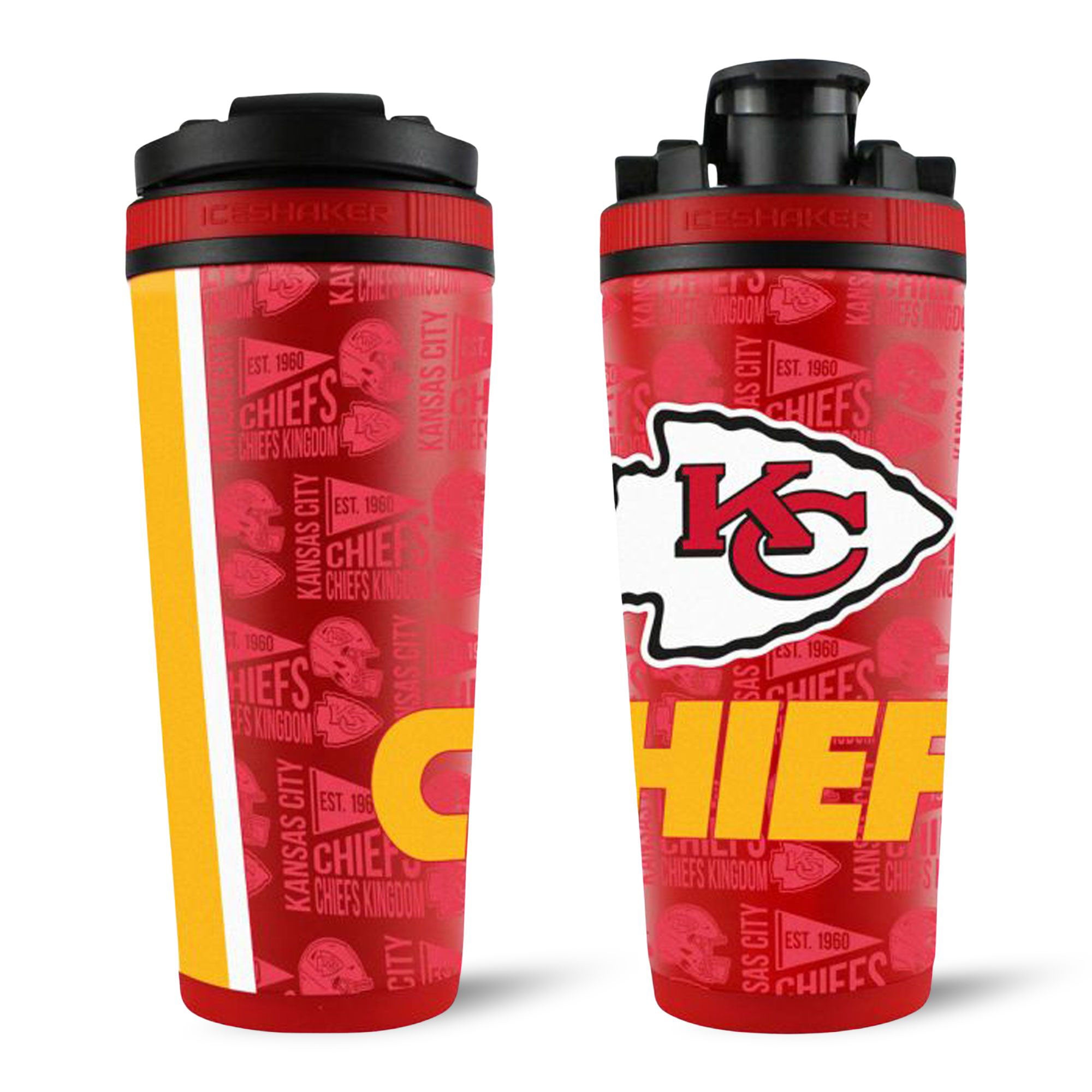 Officially Licensed NFL Kansas City Chiefs 4D Ice Shaker