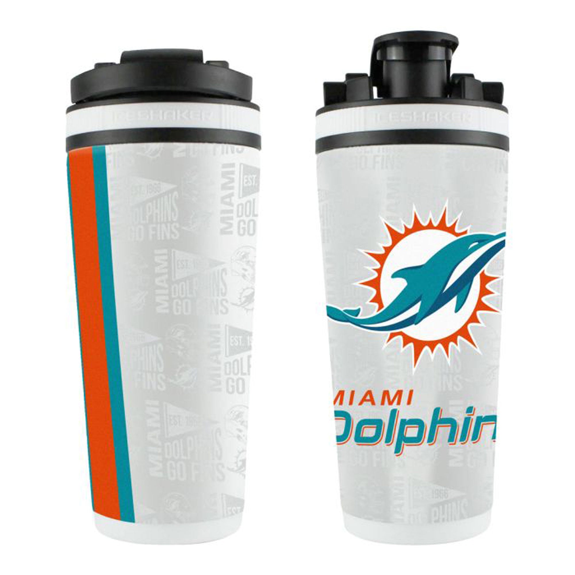 Officially Licensed NFL Miami Dolphins 4D Ice Shaker