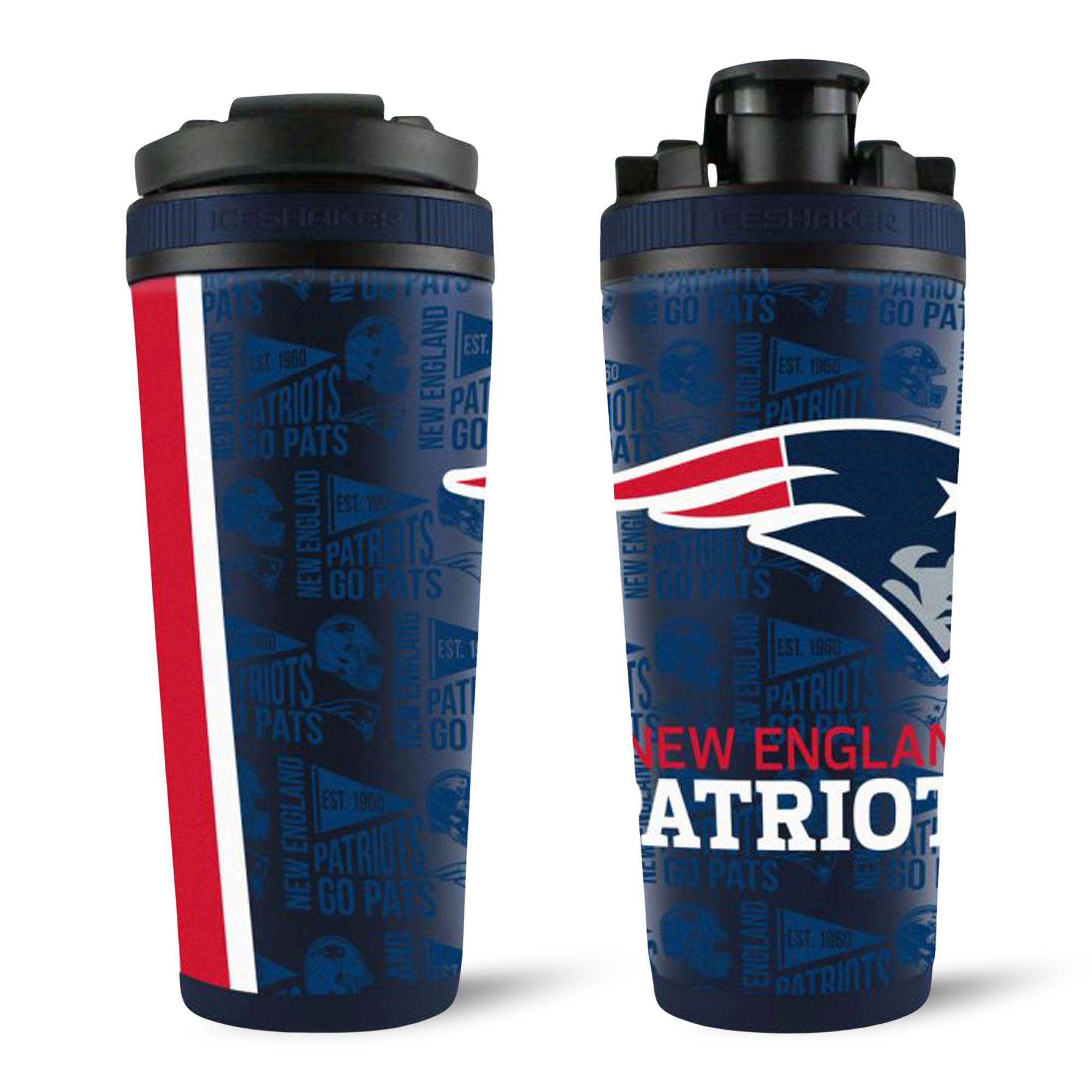 Officially Licensed NFL New England Patriots 4D Ice Shaker