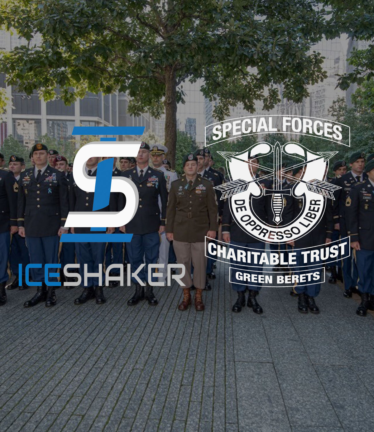 Special Forces Charitable Trust Custom Shakers | Ice Shaker