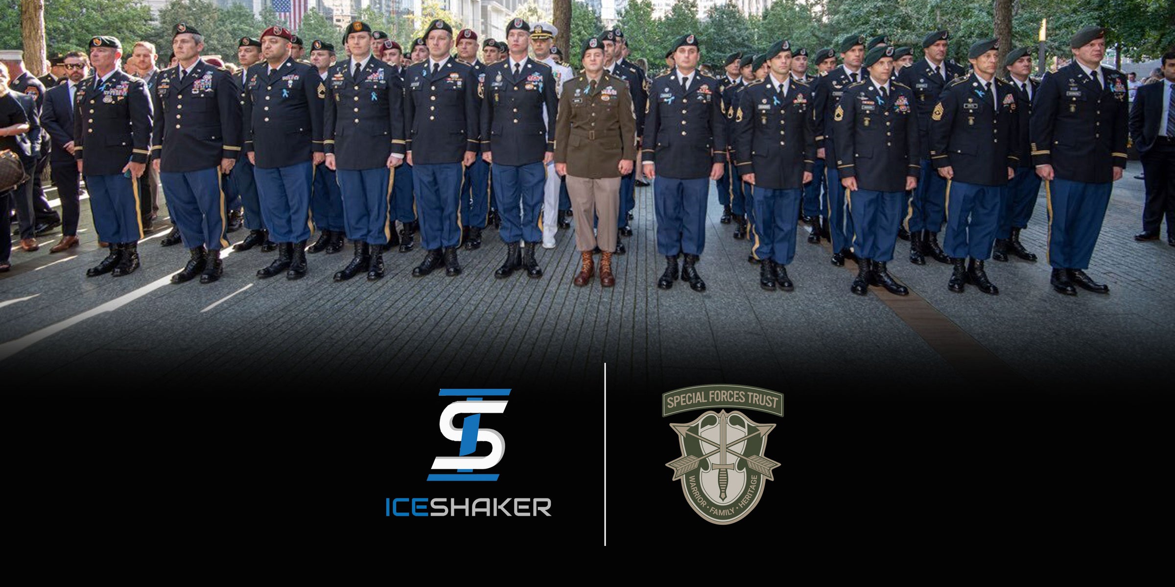 Special Forces Charitable Trust Custom Shakers | Ice Shaker