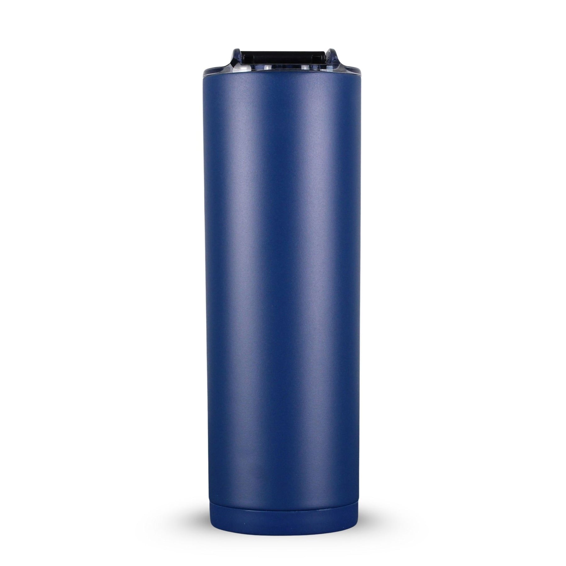 Insulated Stainless Steel Skinny Water Bottle - Navy | Ice Shaker