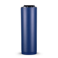 Insulated Stainless Steel Skinny Water Bottle - Navy | Ice Shaker